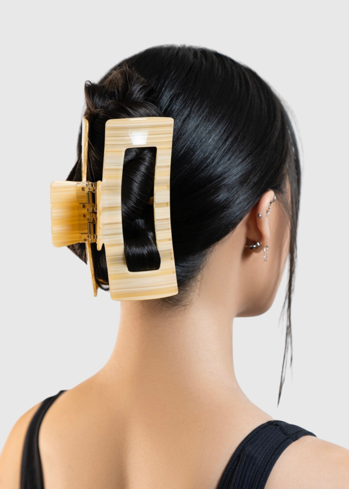 Double Spring Claw Clip for Thick Long Hair | Jumbo Clip | Acrasia